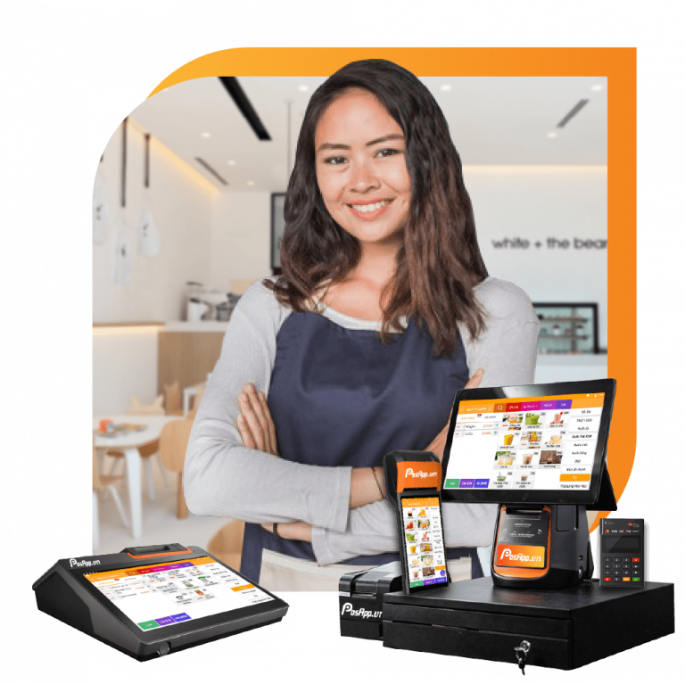 Máy POS bán hàng cảm ứng tích hợp in hóa đơn phổ biến nhất