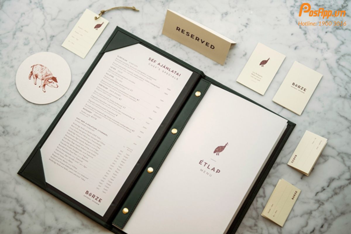 100 Mẫu menu quán ăn, nhà hàng, quán nhậu đẹp nhất năm 2023