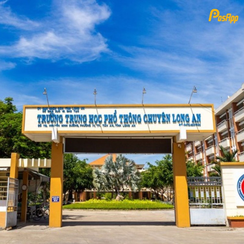 Giải pháp căn tin PosApp đồng hành cùng Trường THPT Chuyên Long An